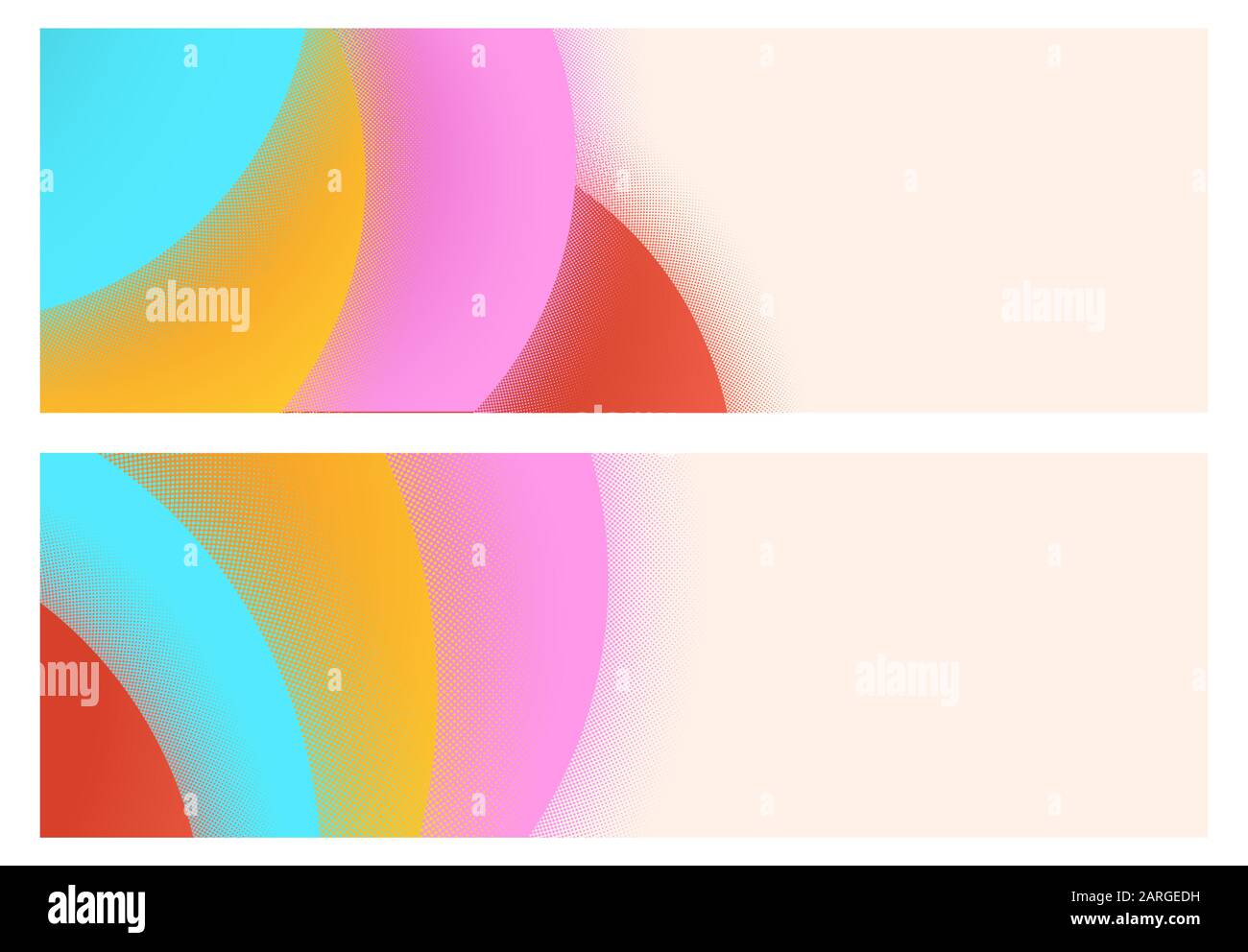 Banner with halftone design Stock Vector Image & Art - Alamy