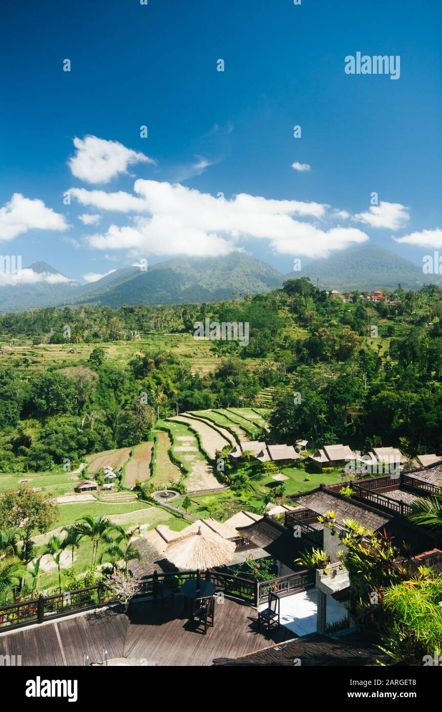 Beautiful landscape in bali,indonesia Stock Photo - Alamy