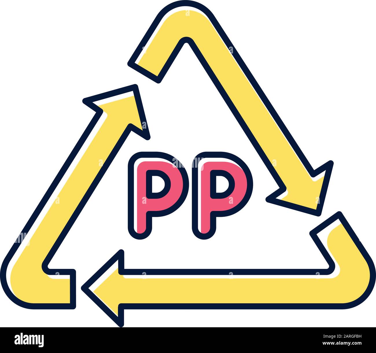 Logo pp recycling Cut Out Stock Images & Pictures - Alamy