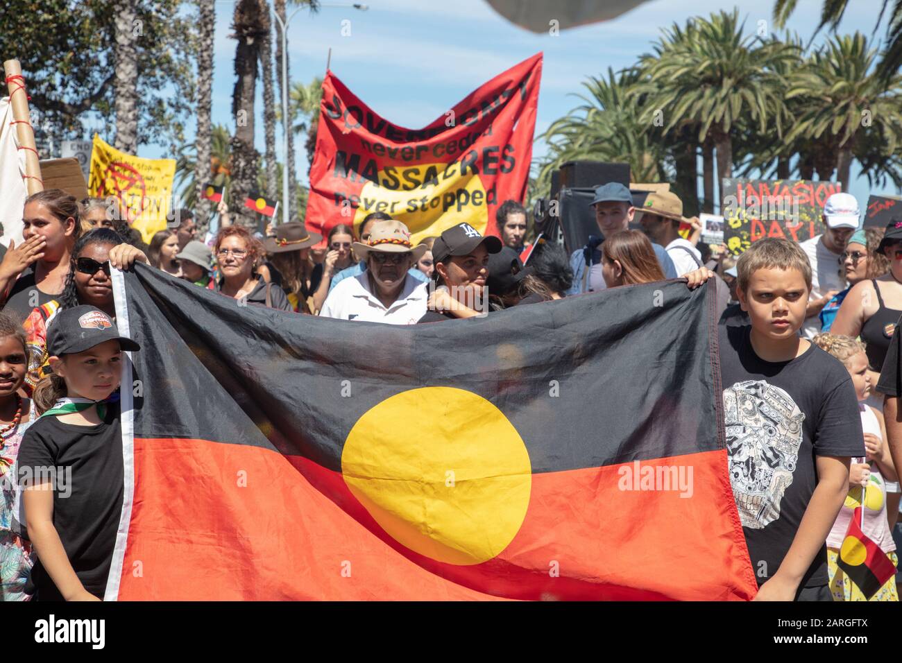 Remembering aboriginal history hi-res stock photography and images - Alamy