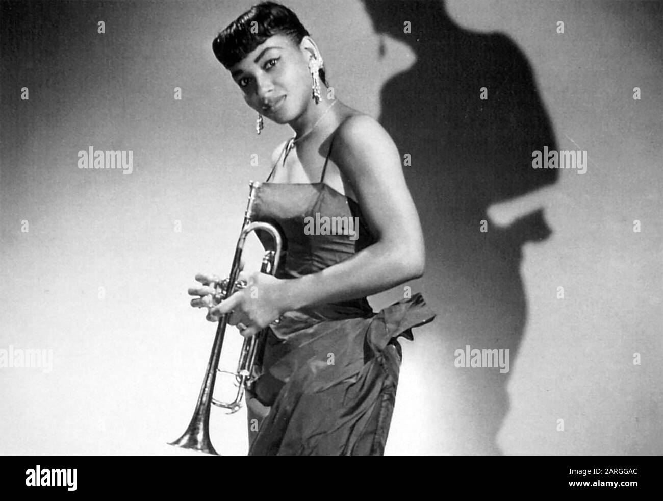 CLORA BRYANT (1927-2019) Promotional photo of American jazz trumpeter ...