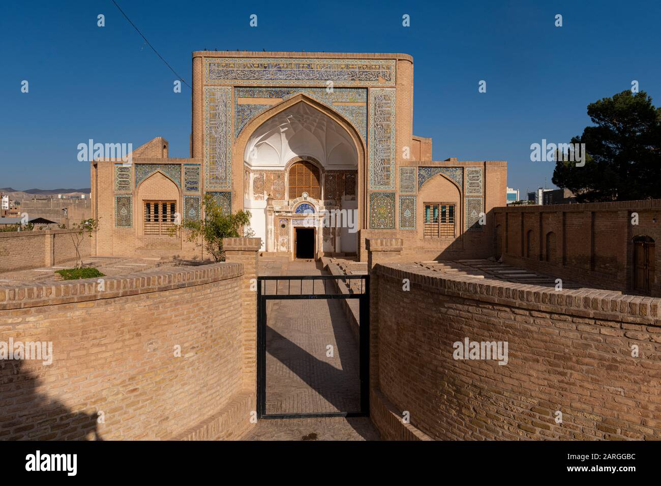 Facade of Shrine of Mawlana Abdur Rahman Jami, Herat's greatest 15th ...