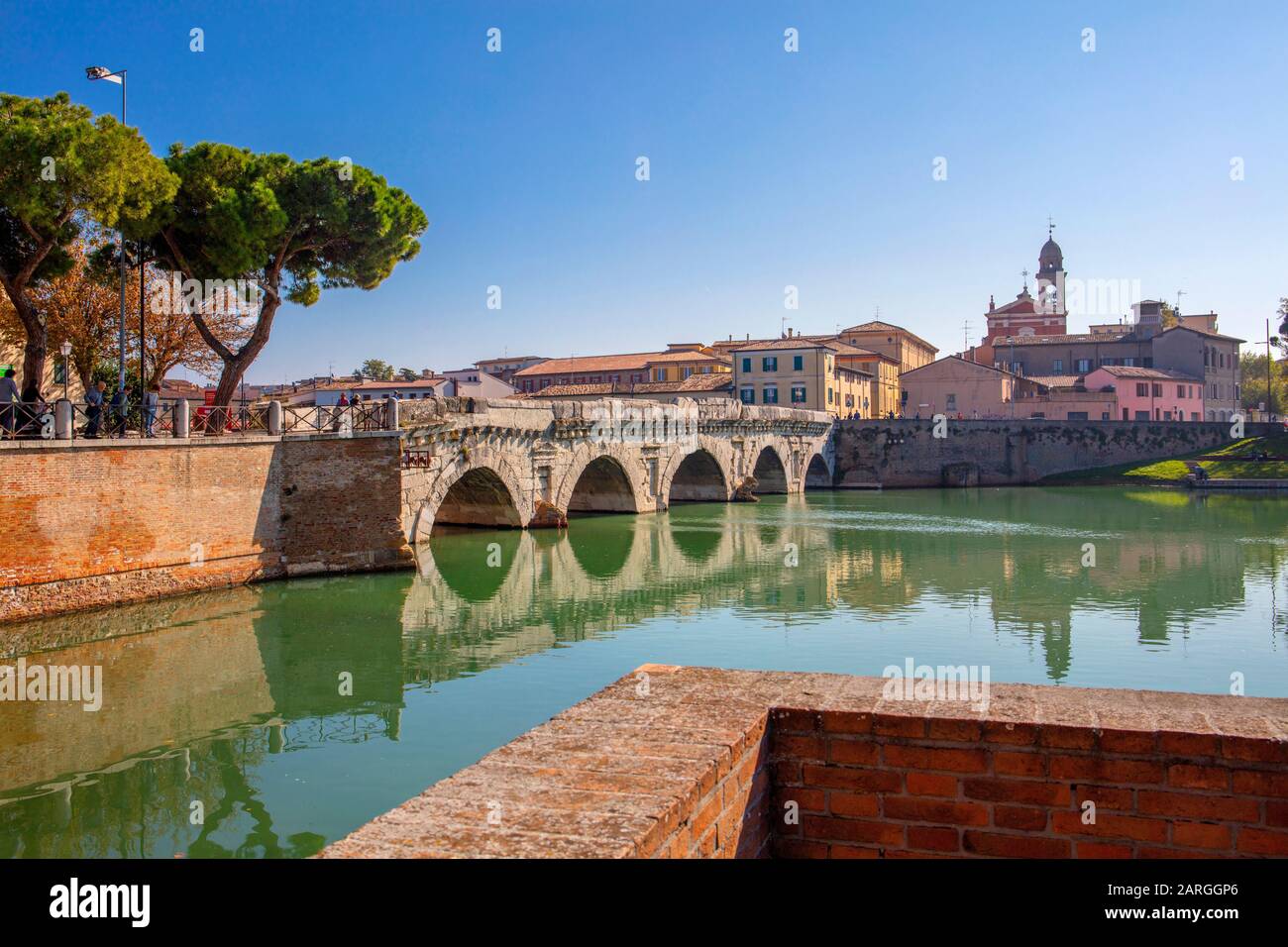 Augustus and tiberius bridges hi-res stock photography and images - Alamy