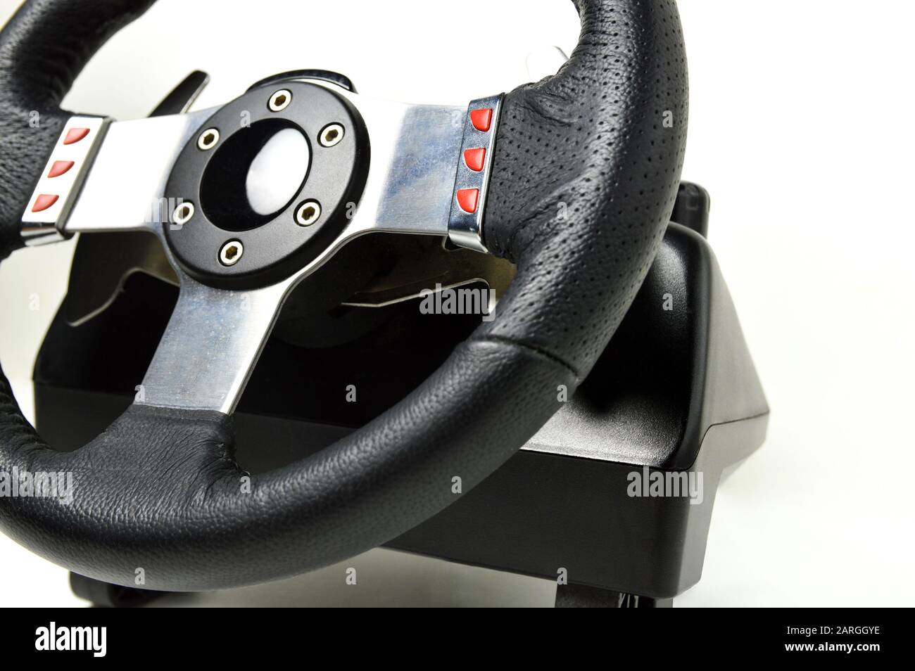 A racing wheel controller for the racing video games and racing ...
