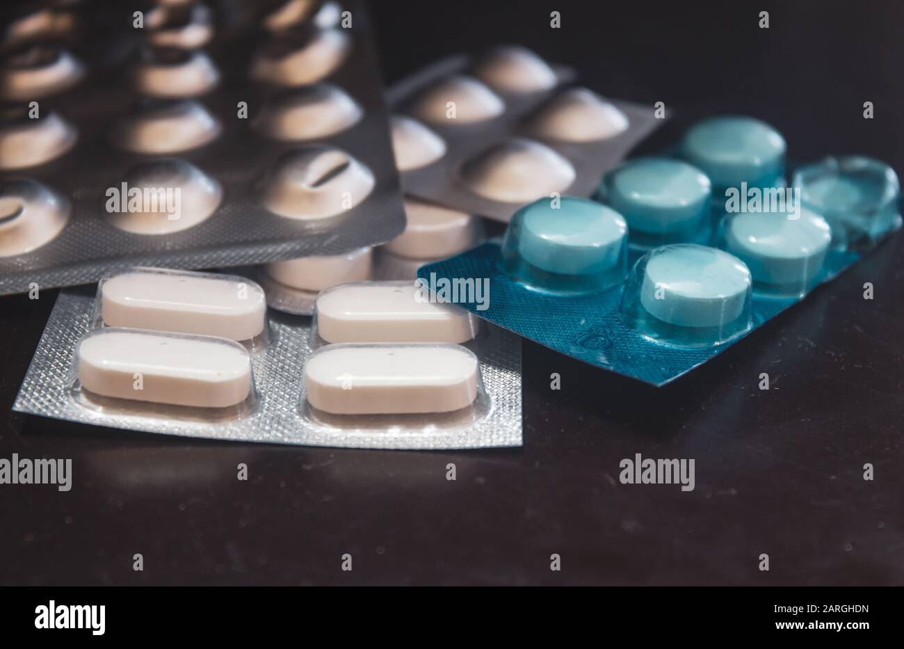 Pill strips hi-res stock photography and images - Alamy