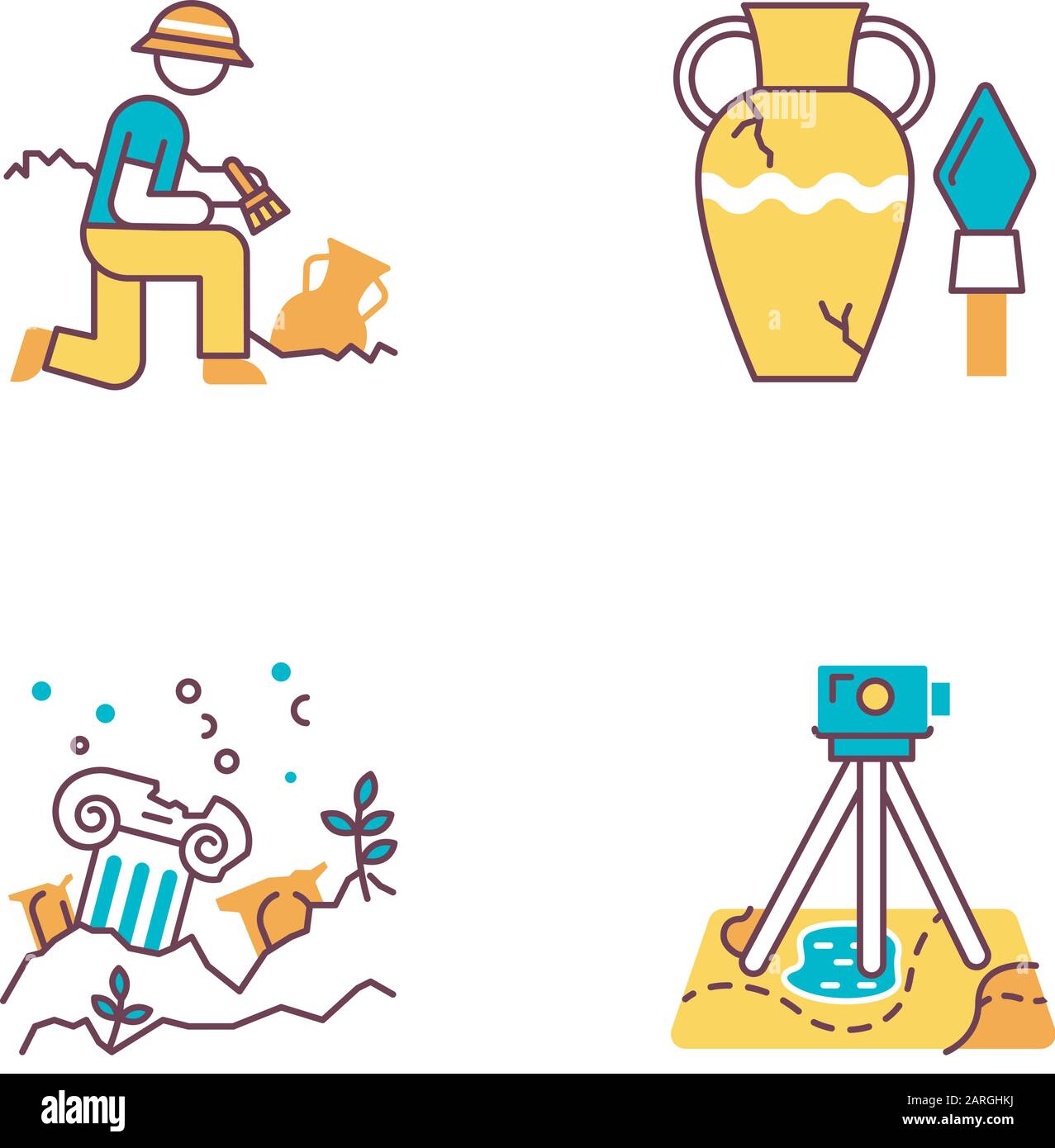 An ancient greek historian Stock Vector Images - Alamy