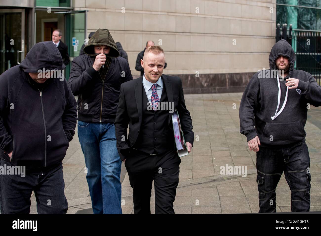 Loyalist blogger jamie bryson hi-res stock photography and images - Alamy