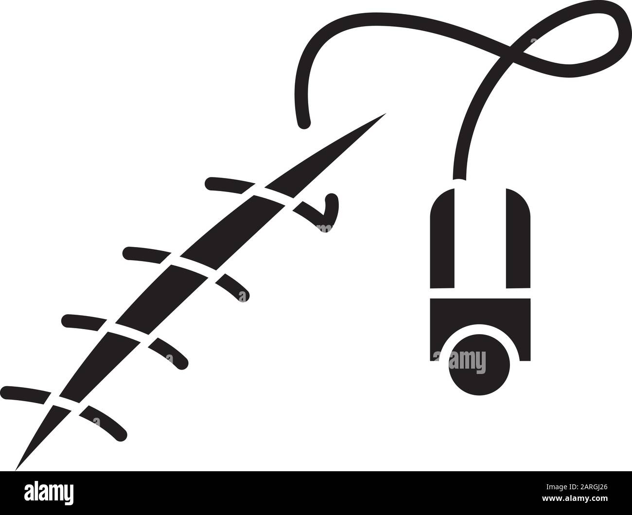 Surgical knot Stock Vector Images - Alamy