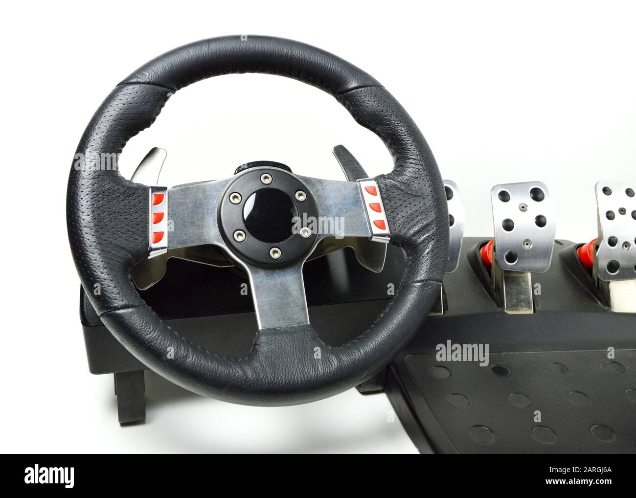 A racing wheel controller for the racing video games and racing ...