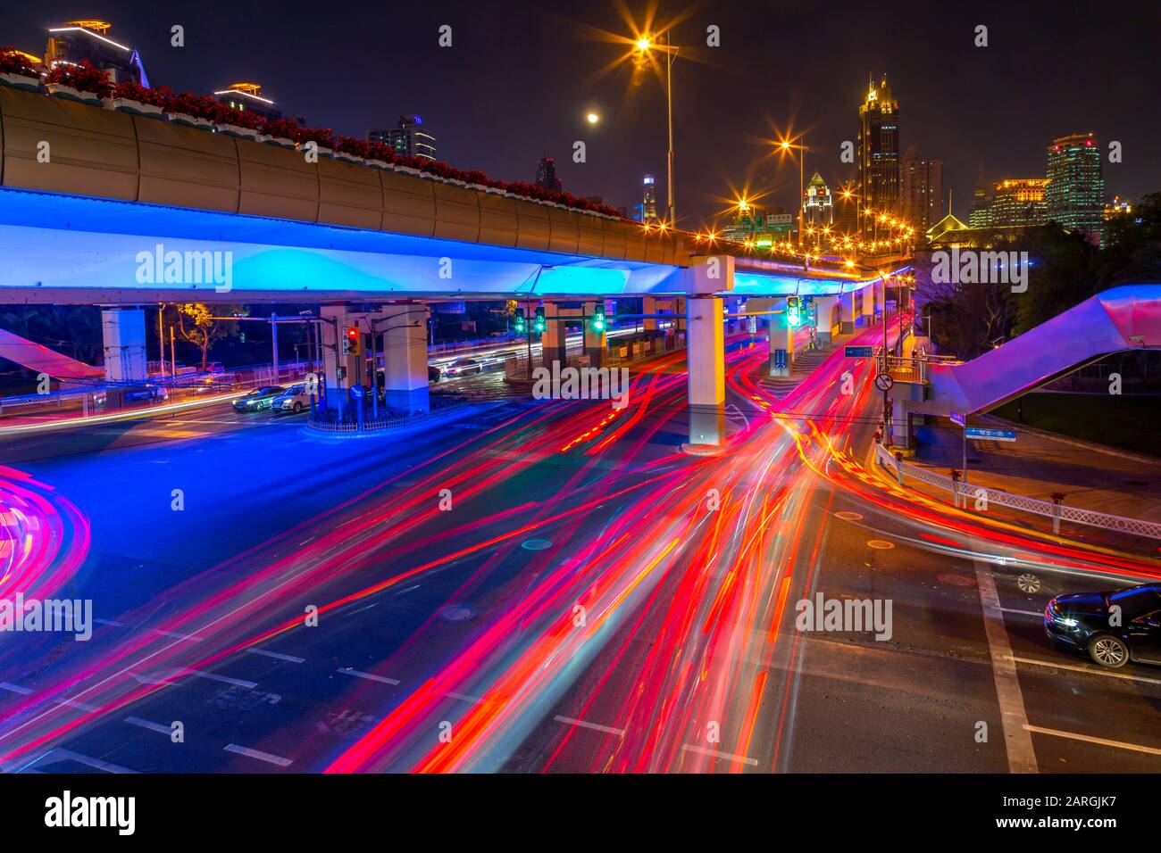 Motorway interchange hi-res stock photography and images - Alamy