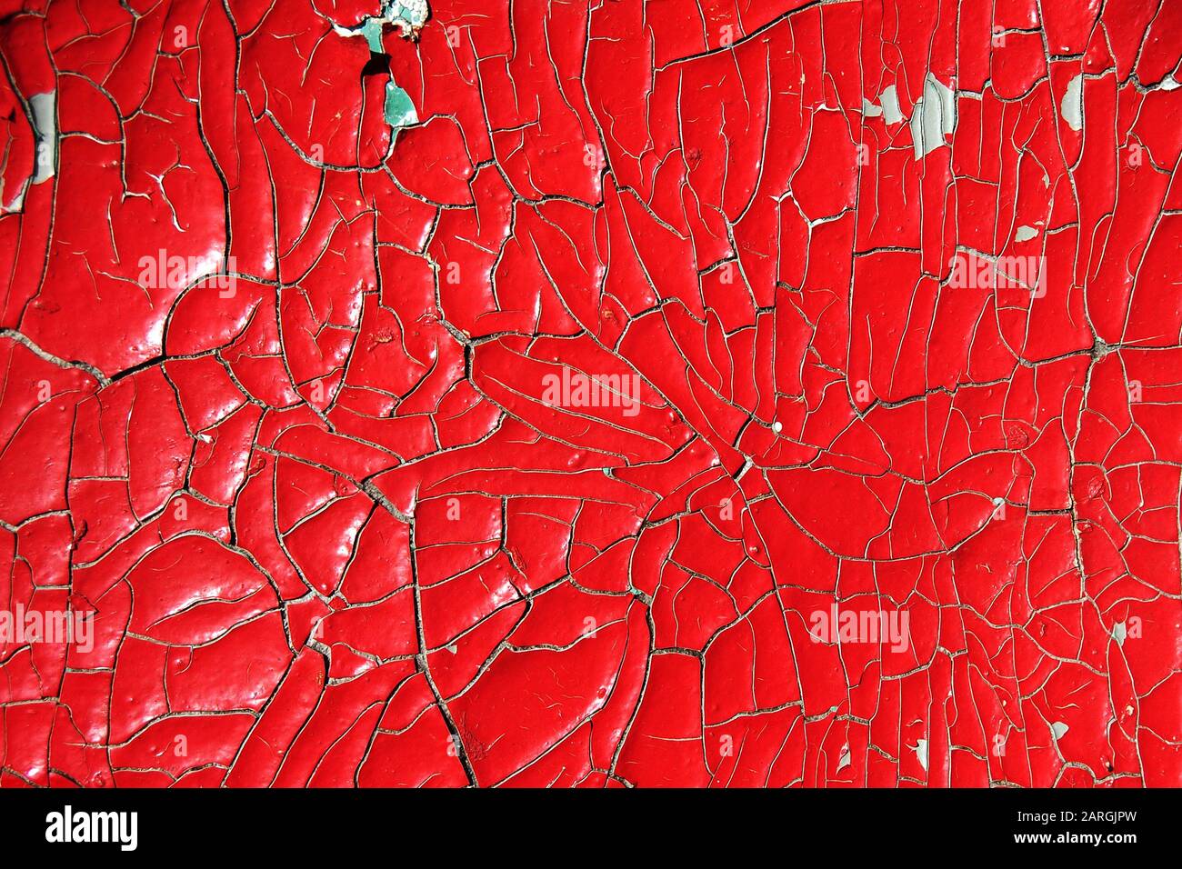 Cracked old red paint for textured background Stock Photo - Alamy