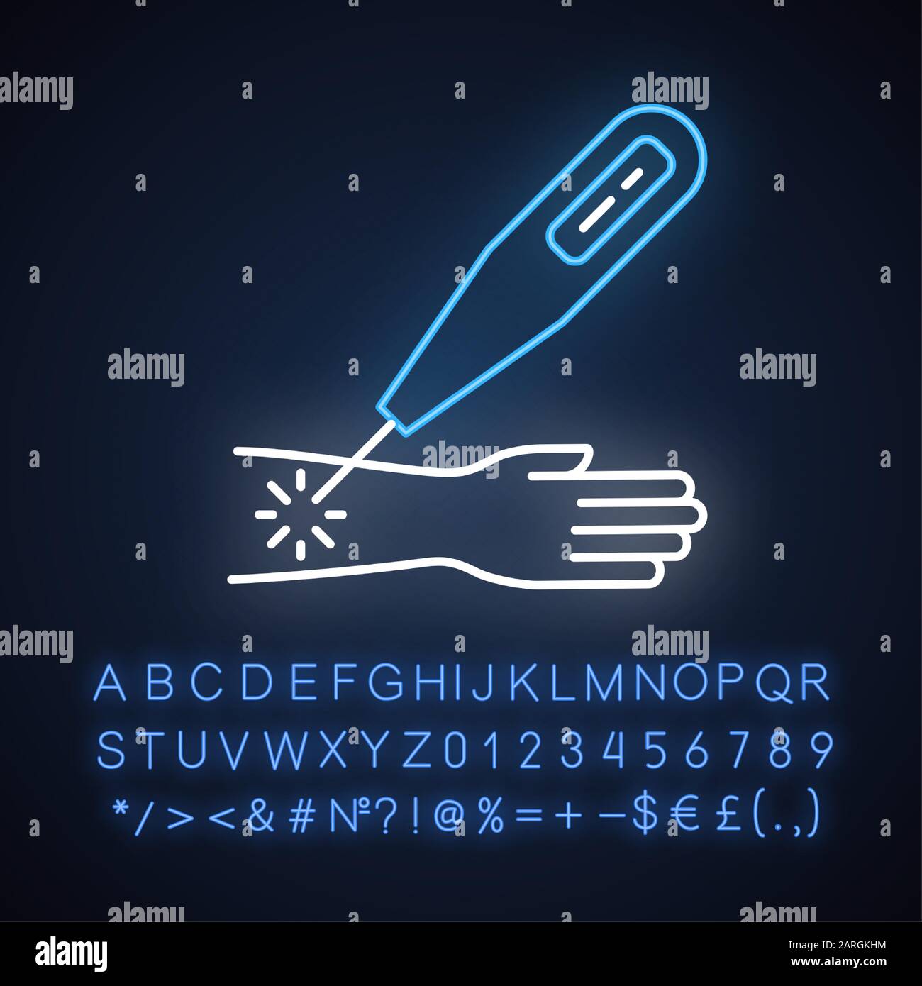 Laser treatment of tumor Stock Vector Images - Alamy