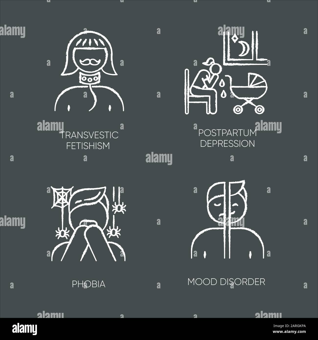 Transvestic fetishism Stock Vector Images - Alamy