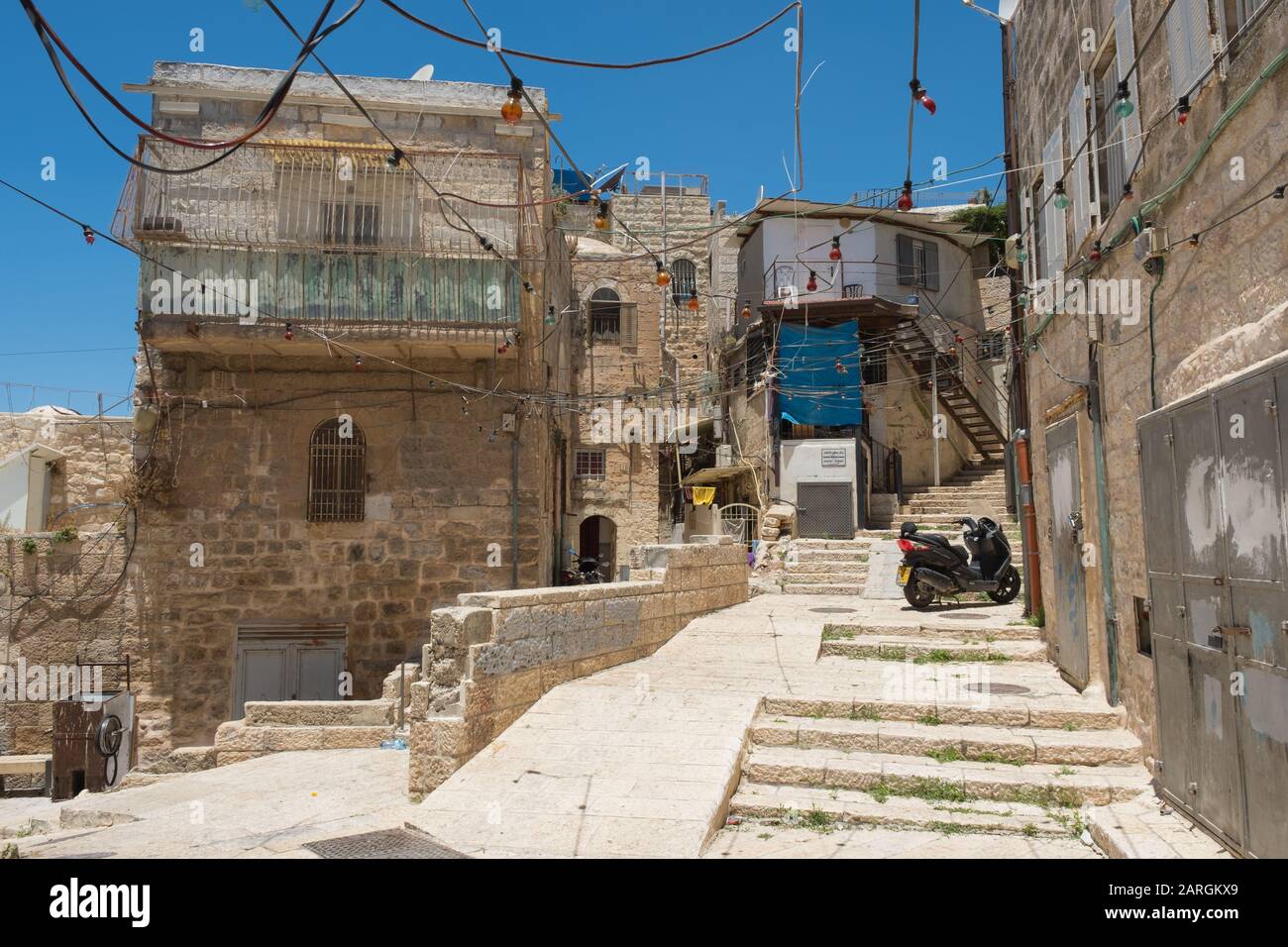 Old city jerusalem alley muslim quarter hi-res stock photography and ...