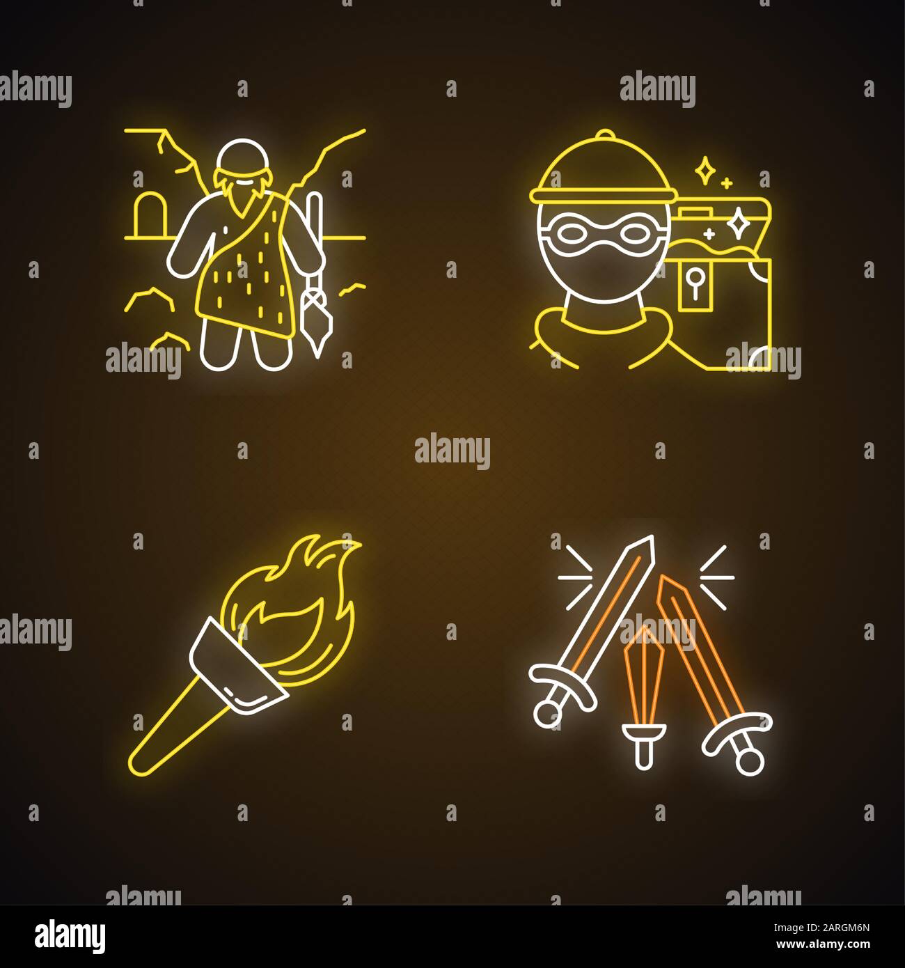 Torch beacon Stock Vector Images - Alamy