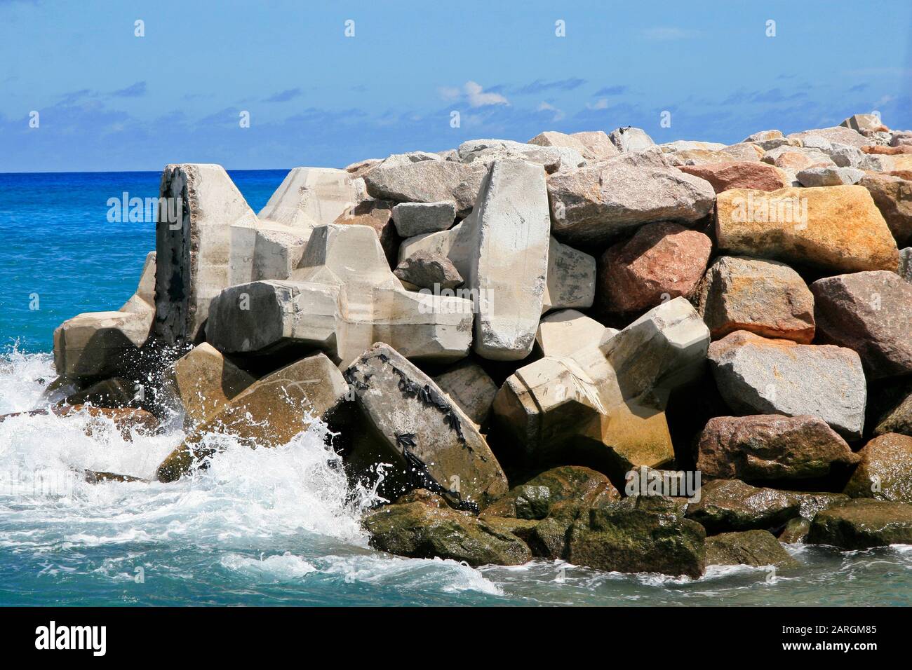 Indian Seawall High Resolution Stock Photography and Images - Alamy