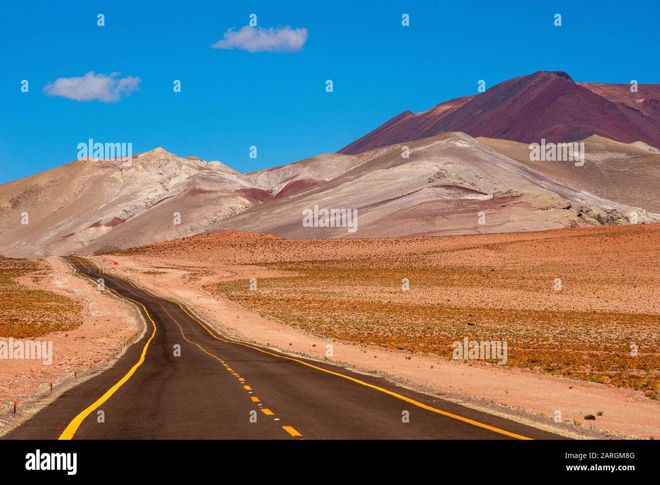 Landscape on the Ruta 23, Paso Sico to San Pedro de Atacama, Atacama ...