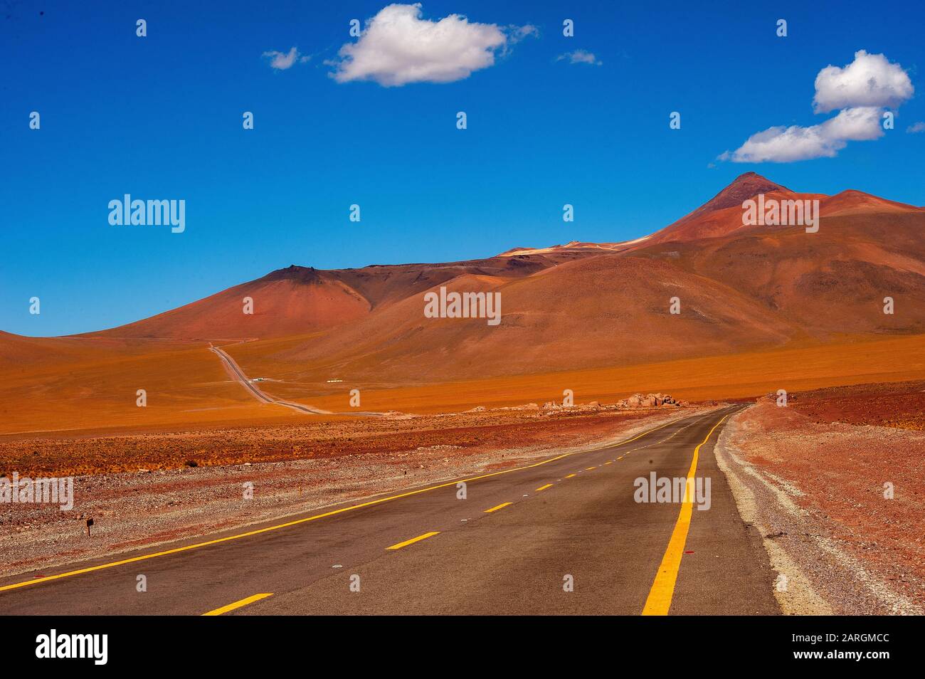 Landscape on the Ruta 23, Paso Sico to San Pedro de Atacama, Atacama ...