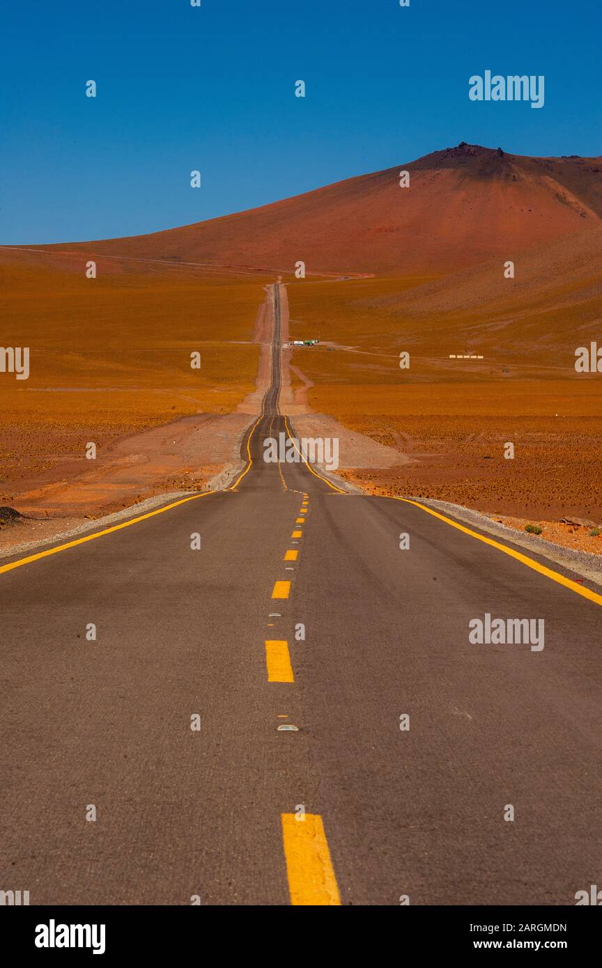 Landscape on the Ruta 23, Paso Sico to San Pedro de Atacama, Atacama ...