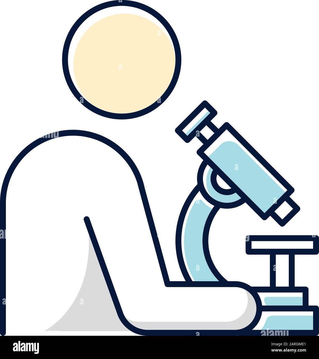 Conducting experiments Stock Vector Images - Alamy