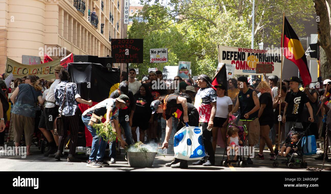 Invasion day protests perth wa hi-res stock photography and images - Alamy