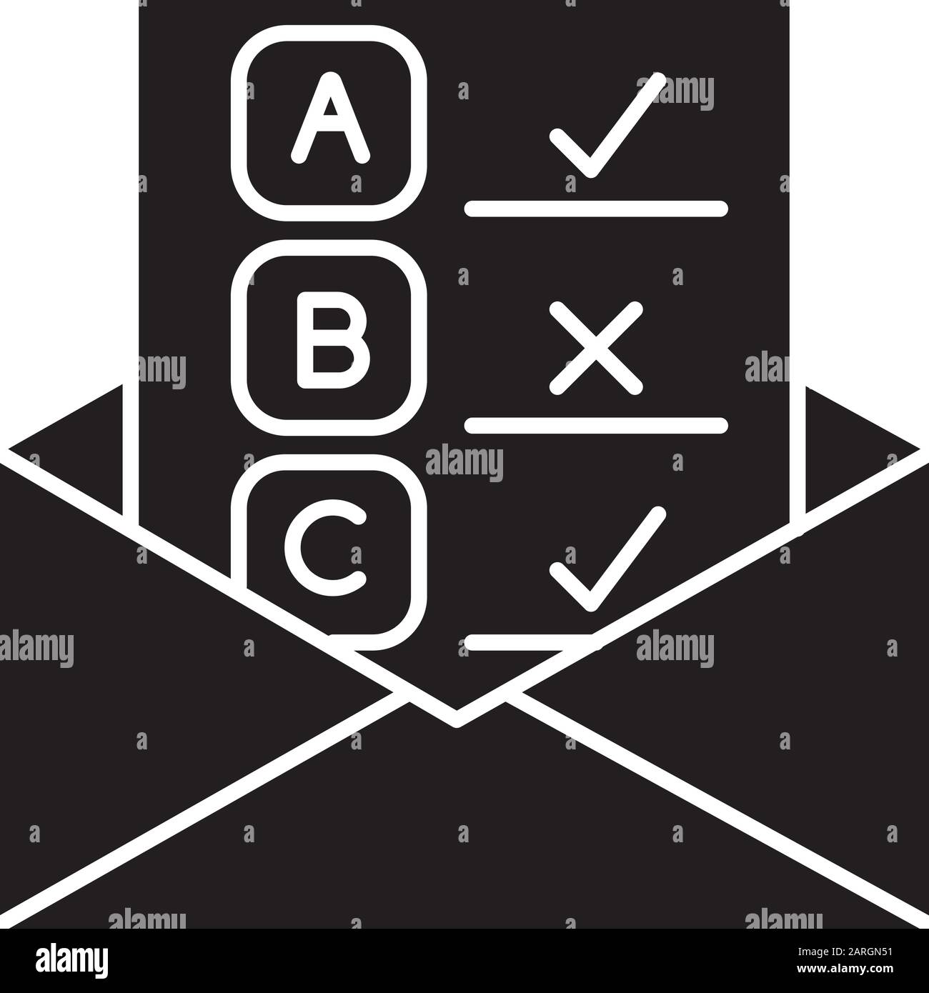 Email survey glyph icon. Public opinion. Research. Consumer review ... Email survey glyph icon. Public opinion. Research. Consumer review ...