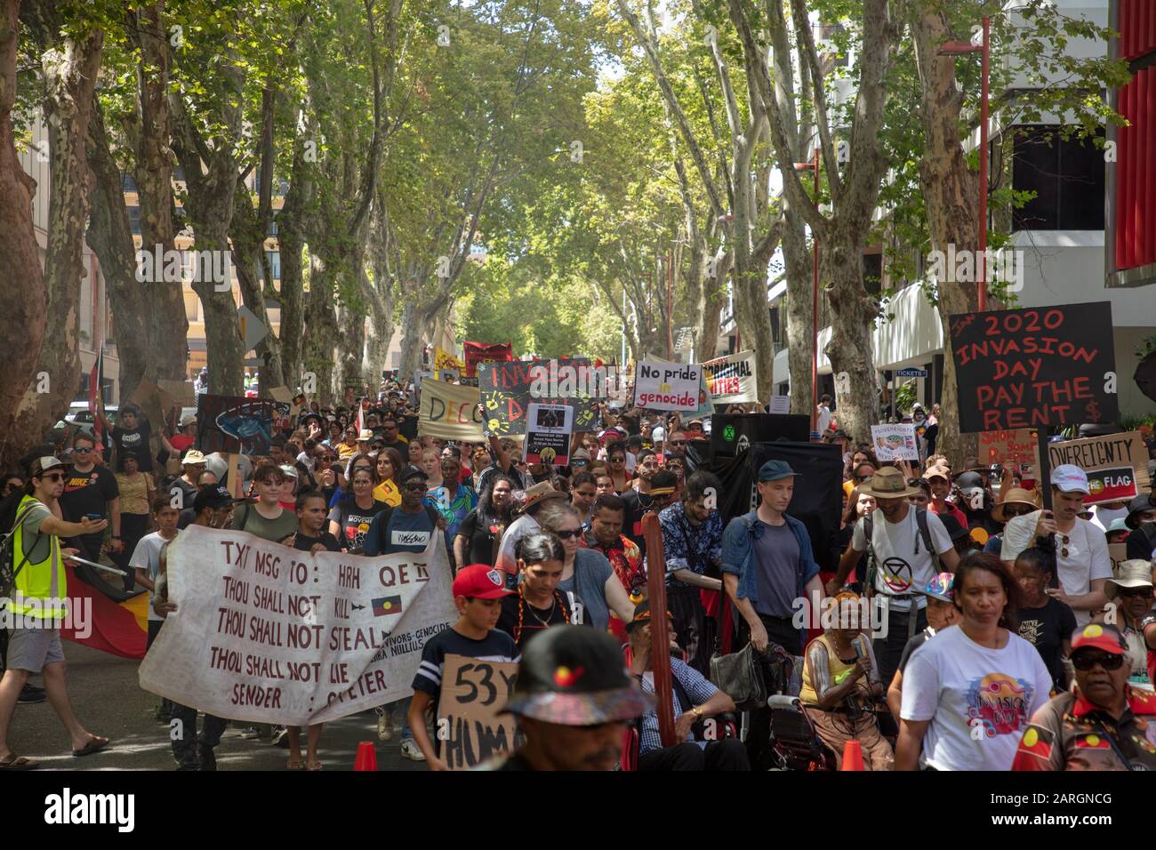 Invasion Day Protests Australia High Resolution Stock Photography and ...