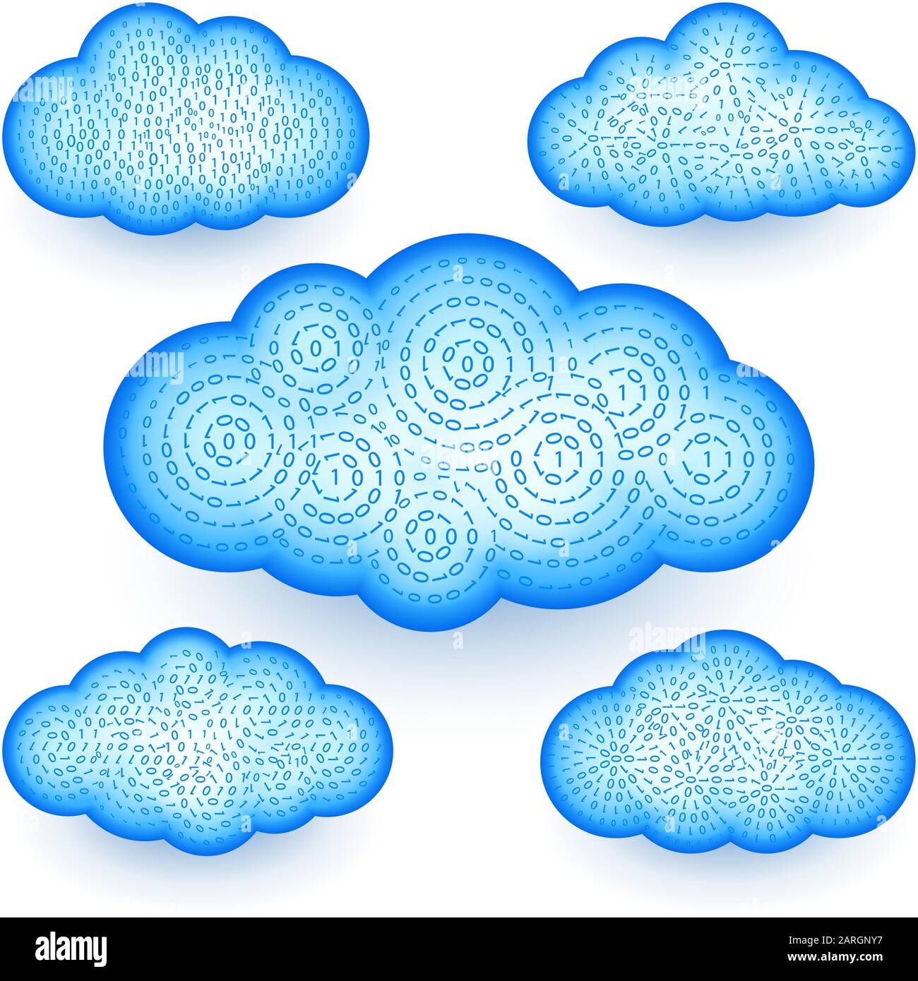 Matrix set Stock Vector Images - Alamy