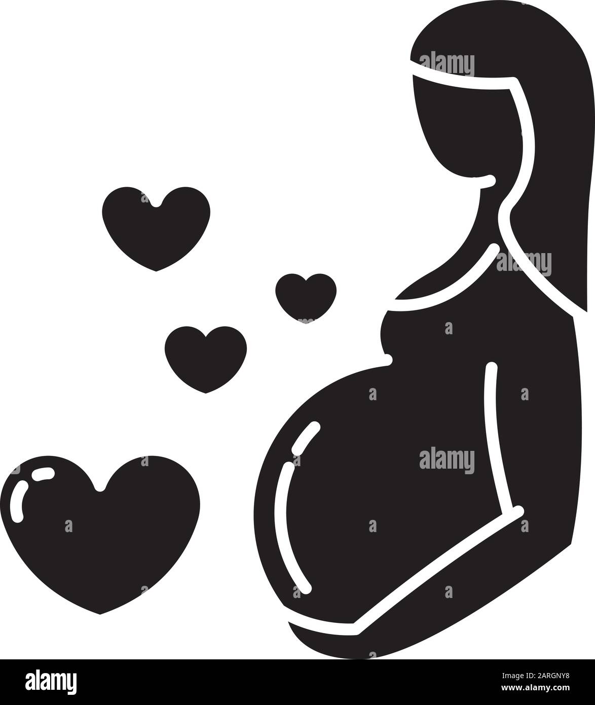 Gestation period Stock Vector Images - Alamy