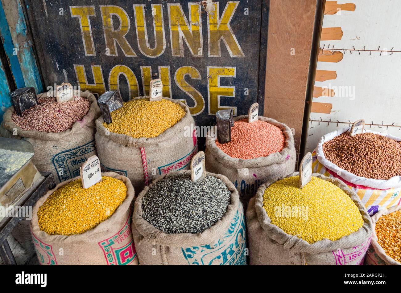 Moong Dhal, Urid Dhal and many more different types of lentils are ...