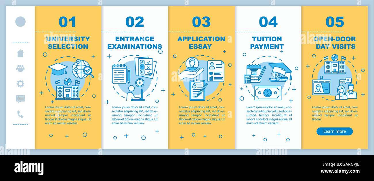 Entrance exam student Stock Vector Images - Alamy