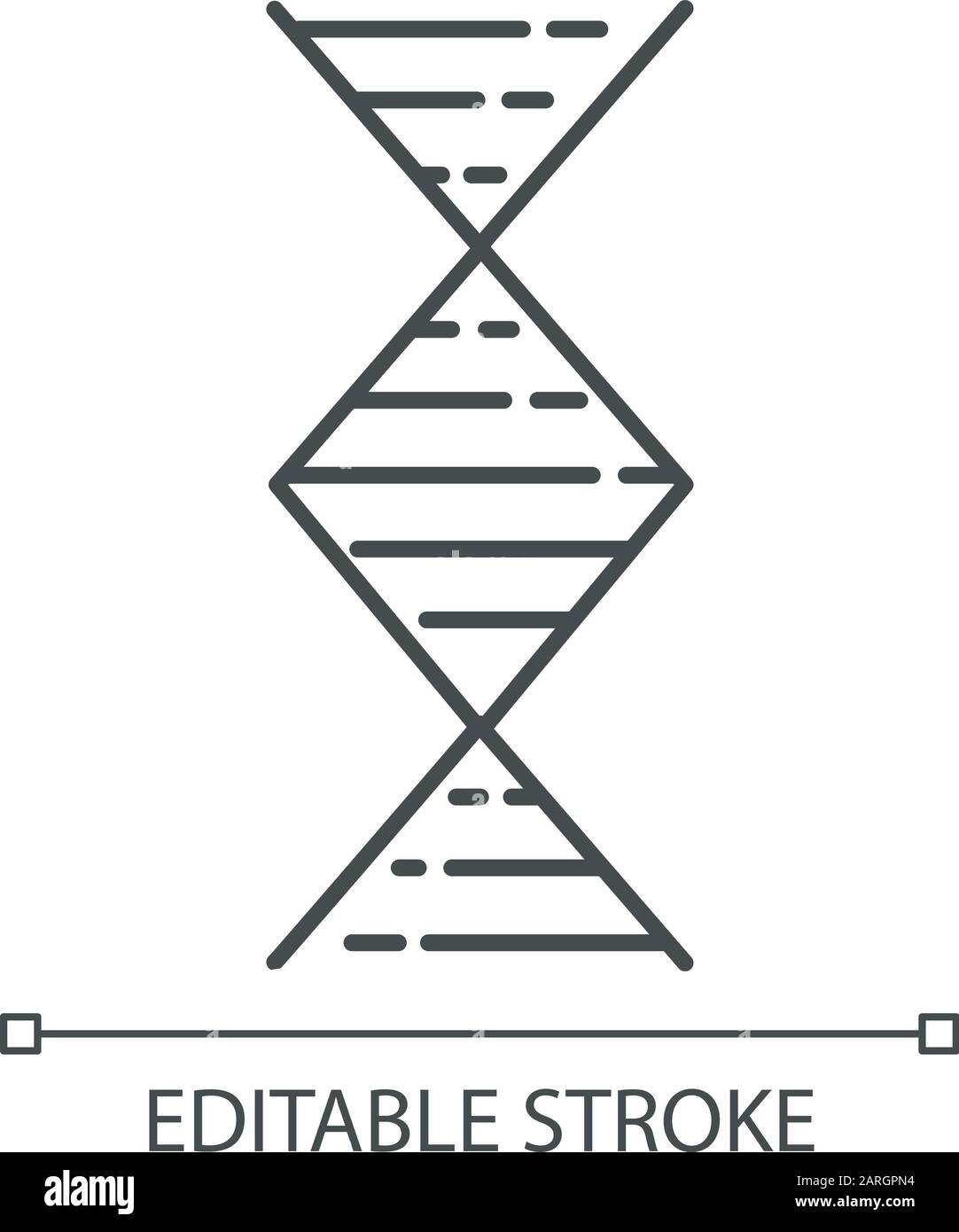 Linear shaped molecule Stock Vector Images - Alamy