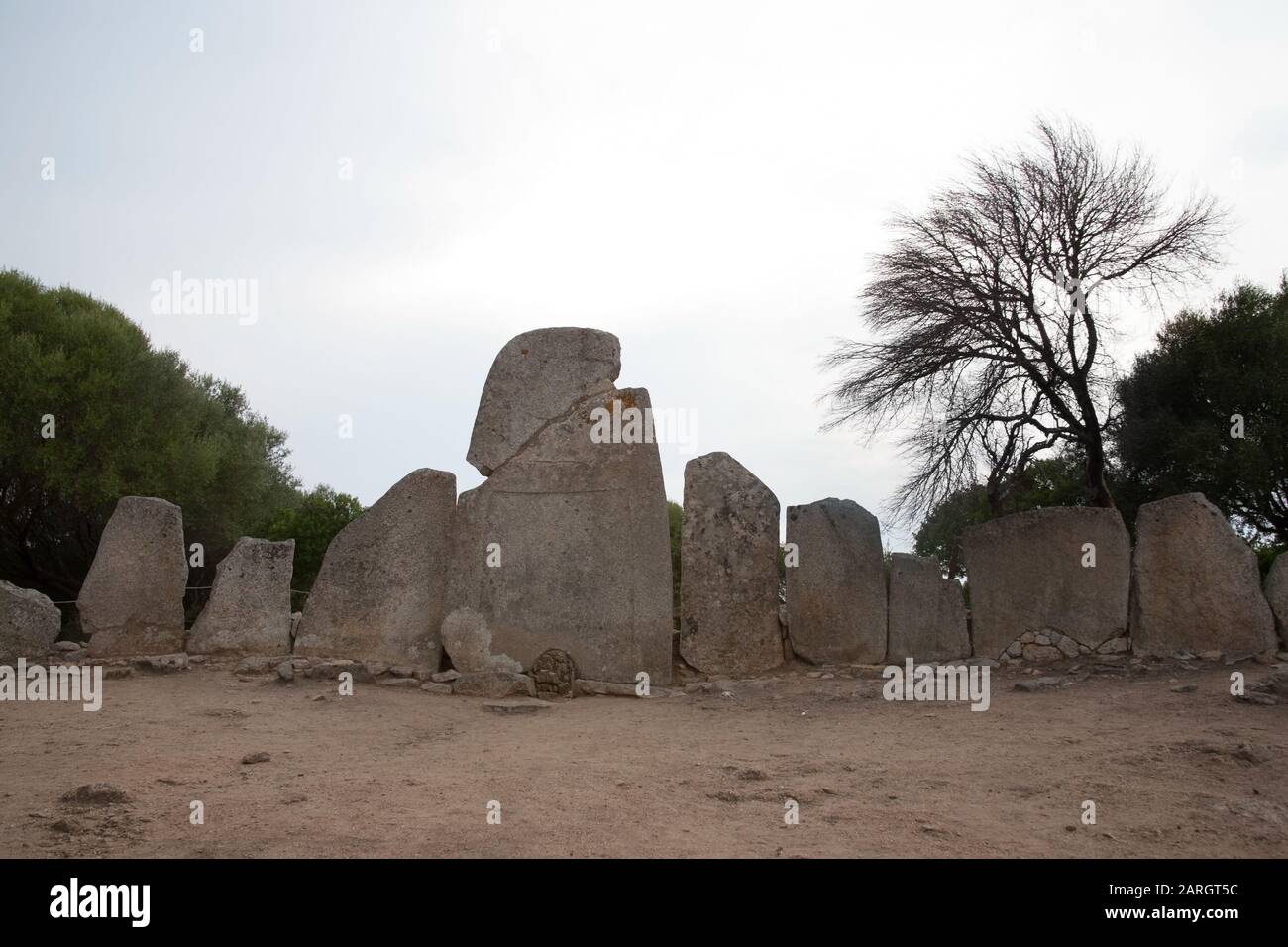 Neolithic Stones in Sardinia, Italy Stock Photo - Alamy