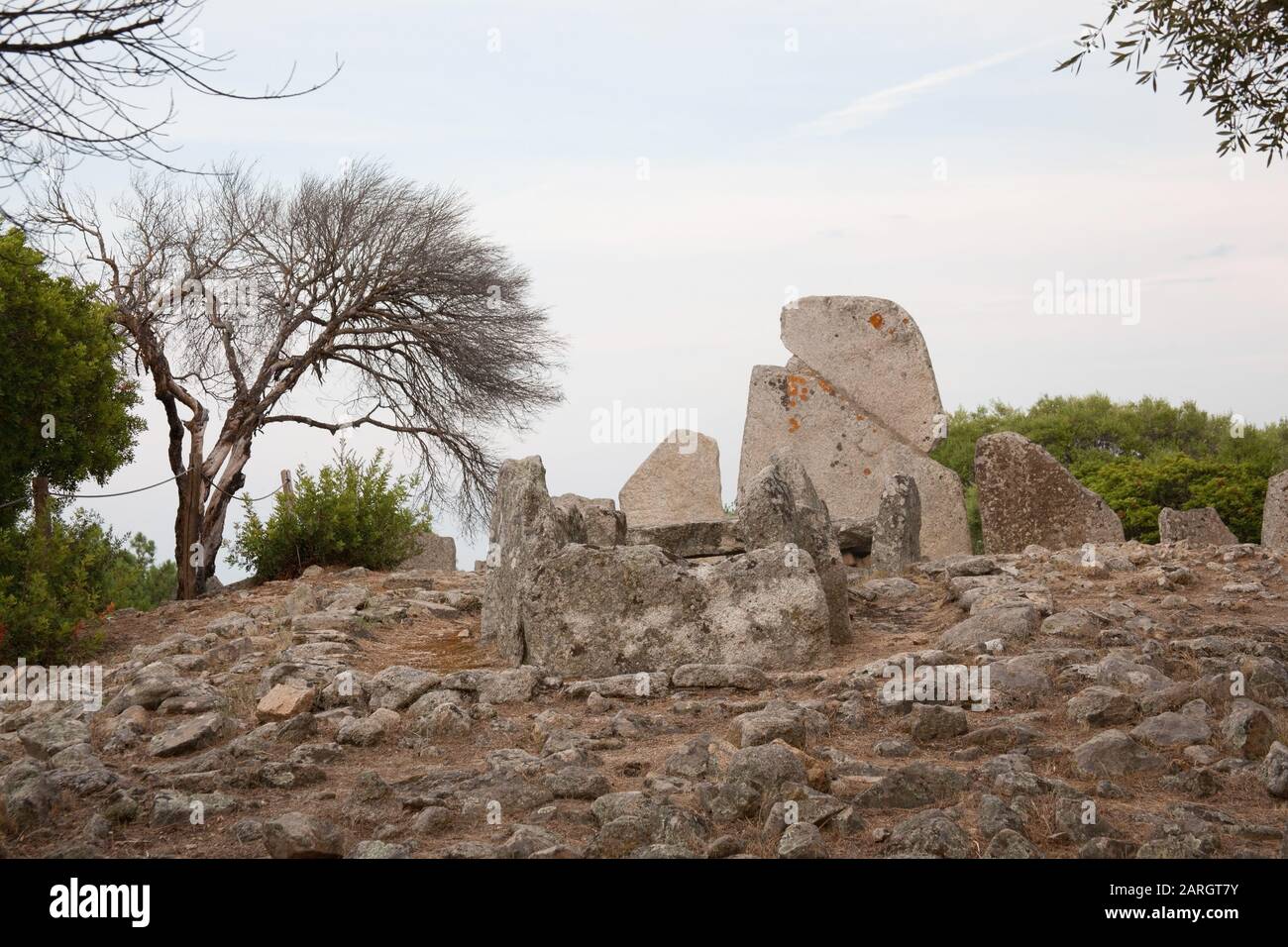 Neolithic Stones in Sardinia, Italy Stock Photo - Alamy