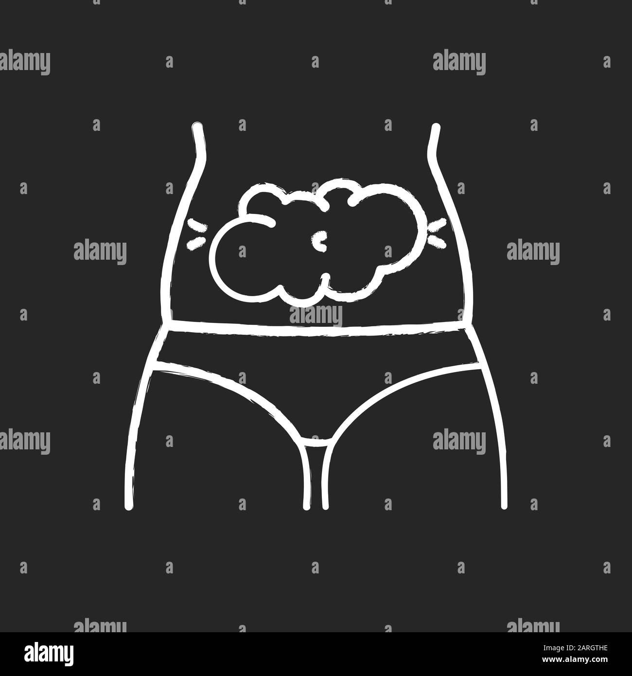 Abdominal Bloating Vector Vectors High Resolution Stock Photography and ...