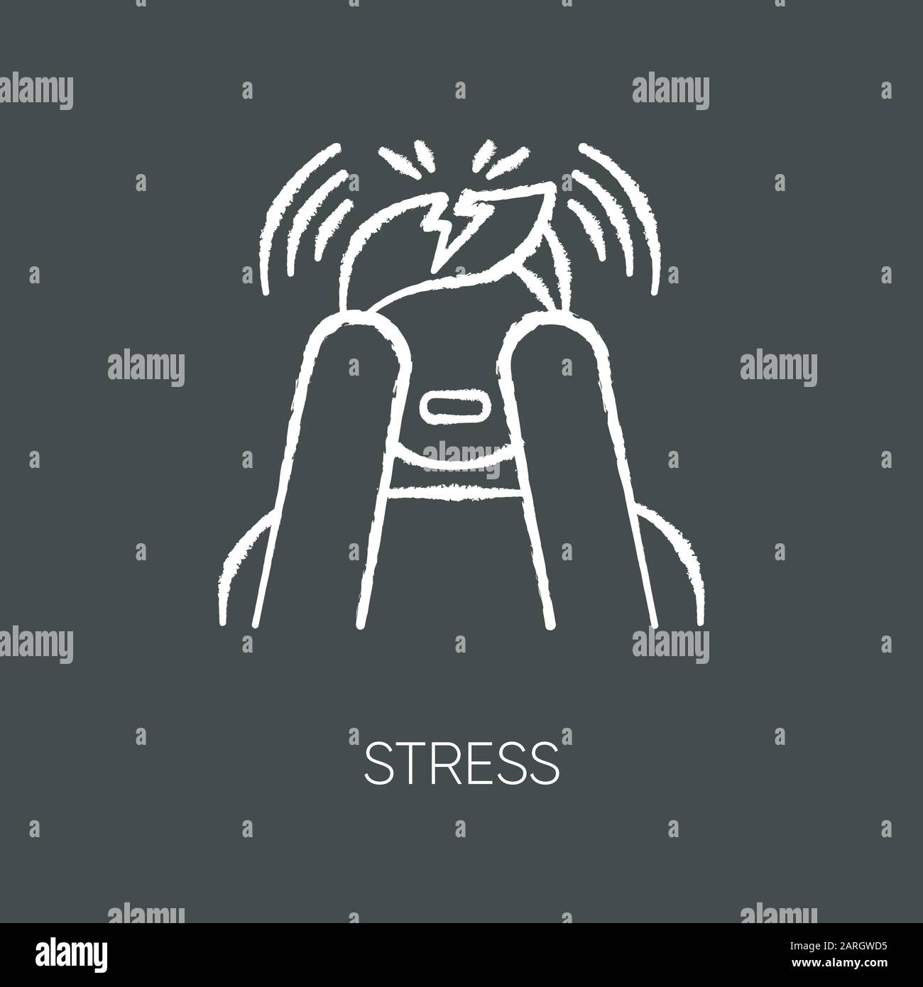 Problem distress Black and White Stock Photos & Images - Alamy