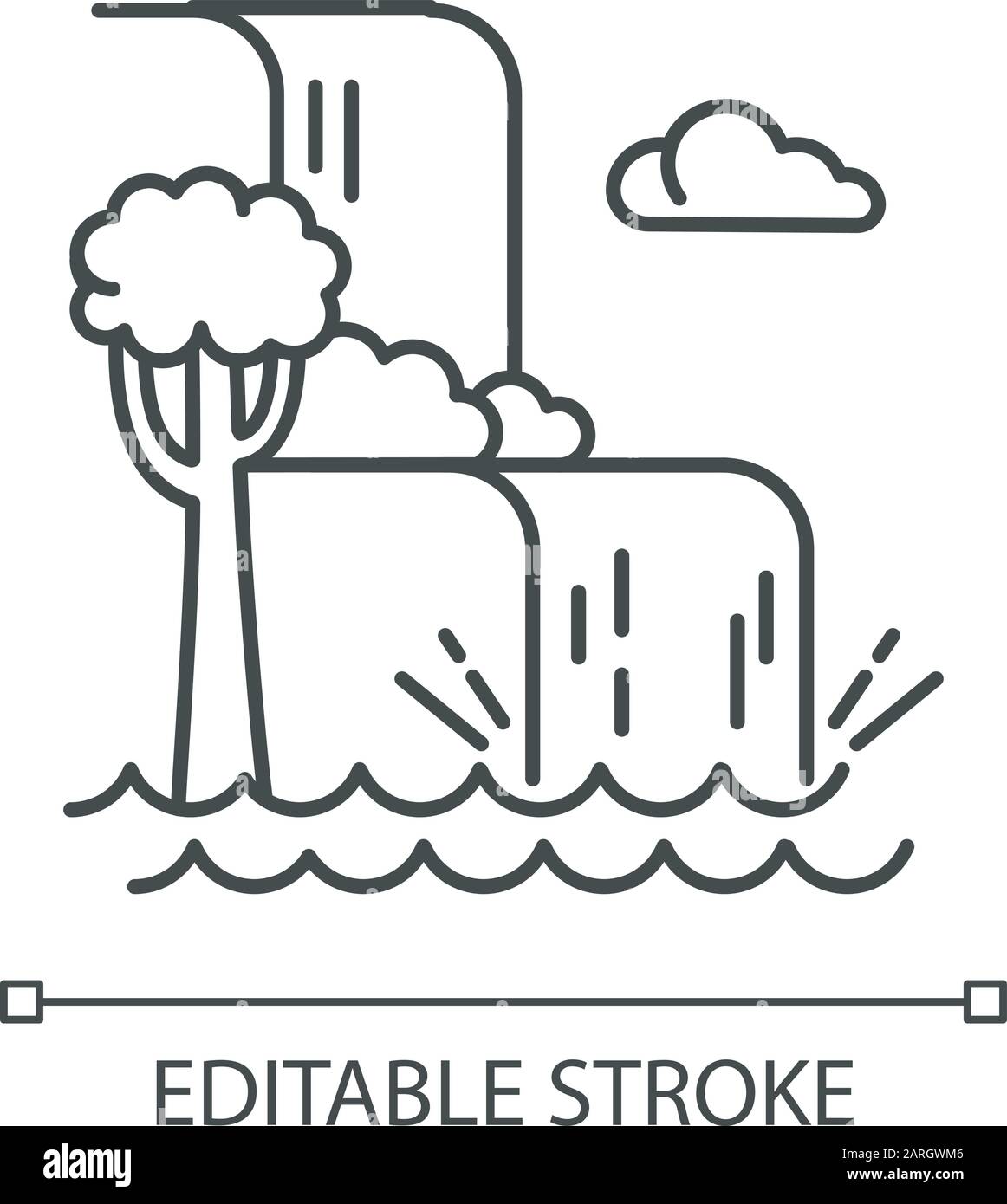 Rivers and rainforest Stock Vector Images - Alamy