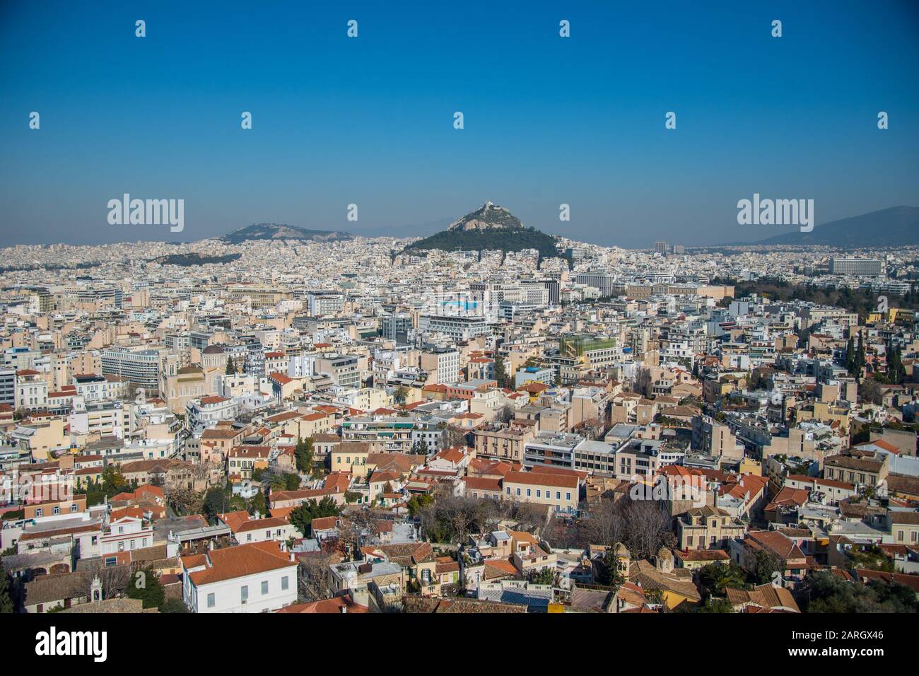 Lykabettus athens hi-res stock photography and images - Alamy