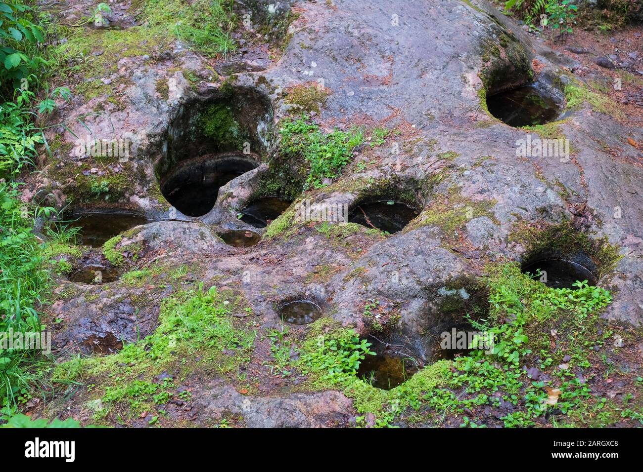 Holes stone environment hi-res stock photography and images - Alamy