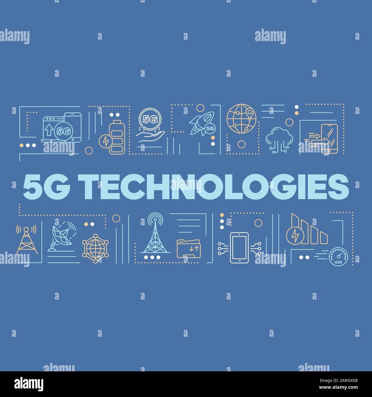 5g wireless infographics hi-res stock photography and images - Alamy