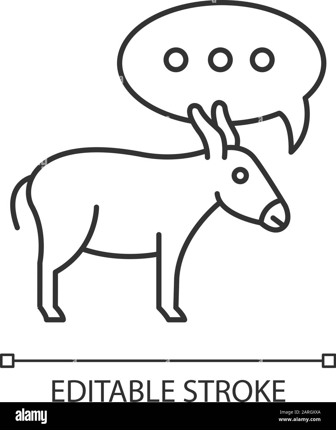 Donkey Bible Illust 29 Balaam Donkey Stock Photos, High Res Pictures,