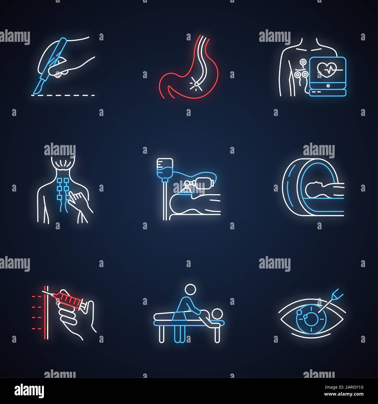 Endoscopy icon vector vectors hi-res stock photography and images - Alamy