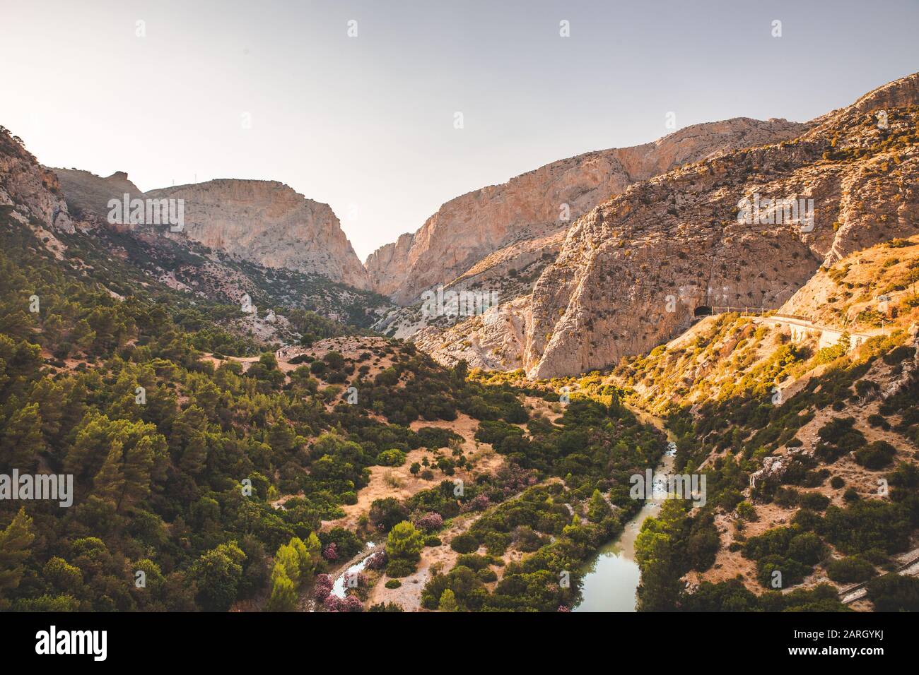 Canyon in Spain Stock Photo - Alamy