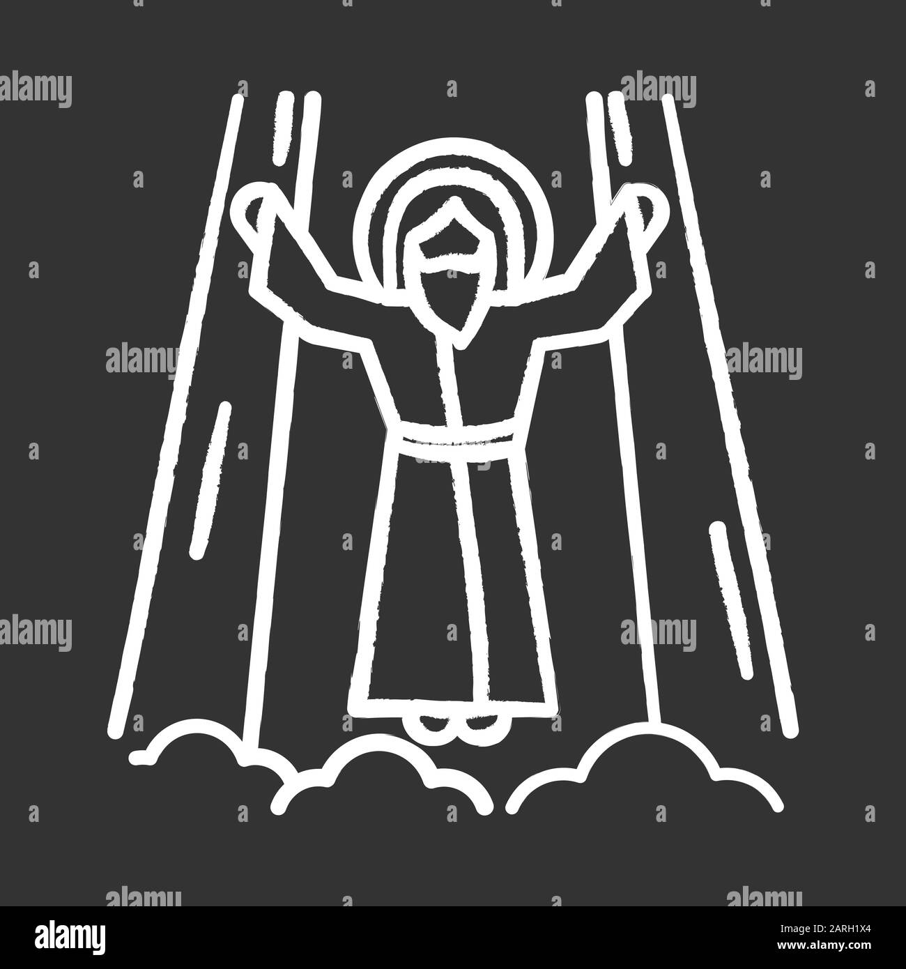 Ascension of christ Black and White Stock Photos & Images - Alamy