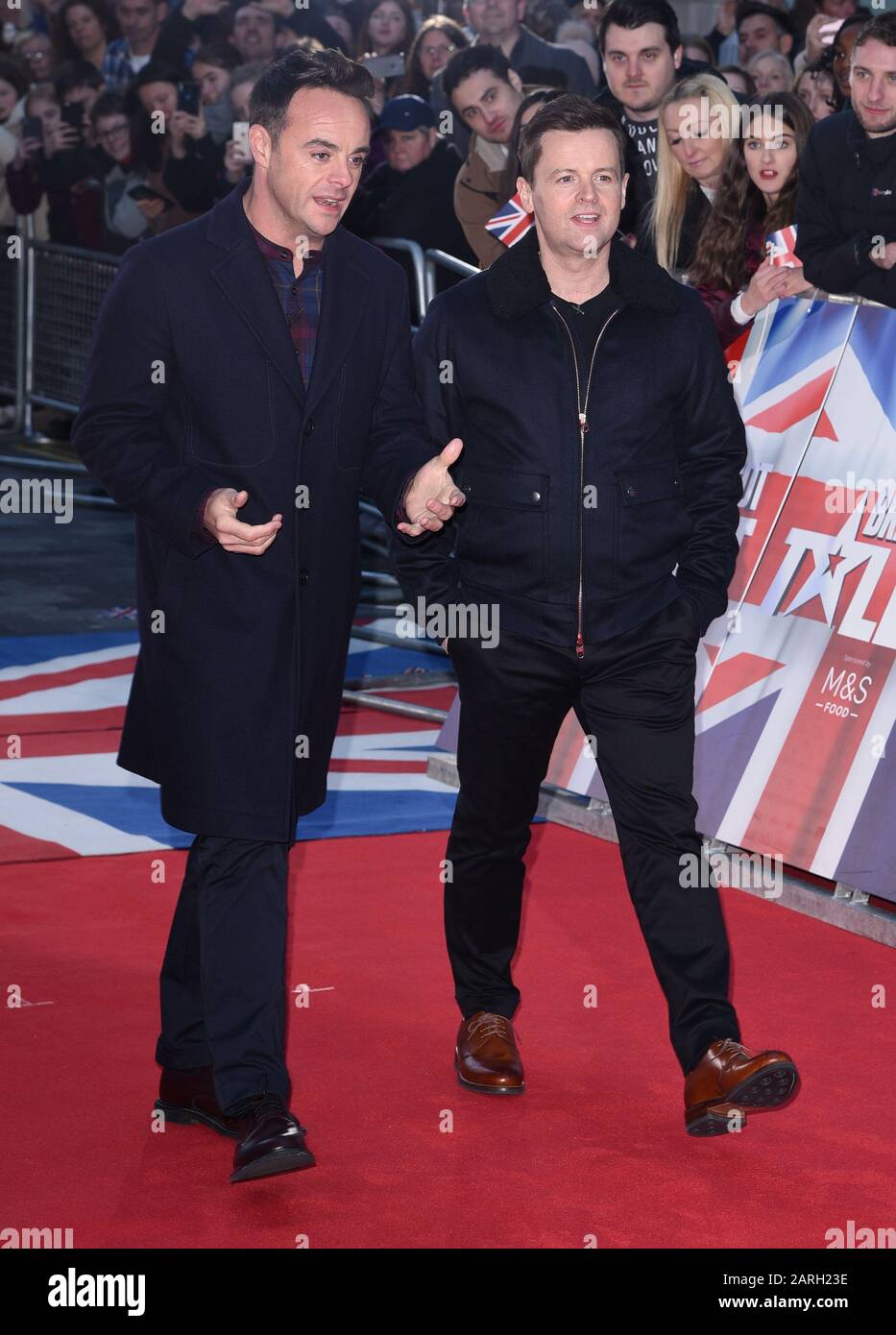 London, UK Anthony McPartlin, Declan Donnelly at Britain's Got Talent ...