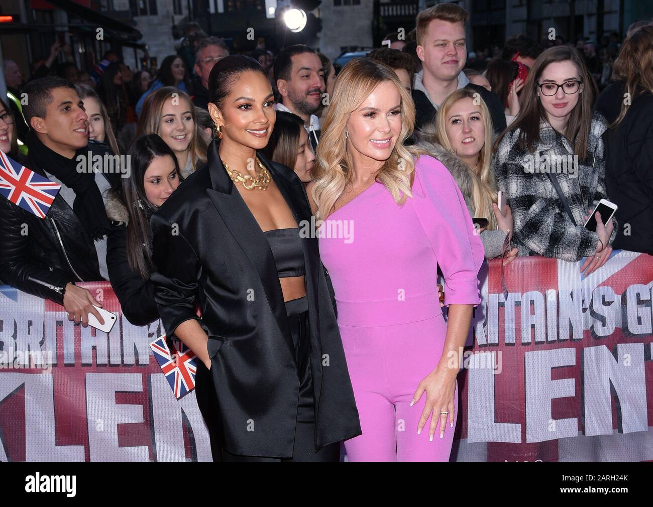 London, UK Alesha Dixon, Amanda Holden at Britain's Got Talent Photocall held at The London ...