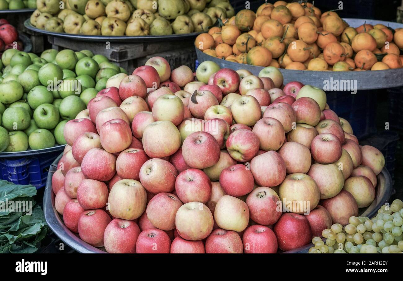 Variety of fresh fruits hi-res stock photography and images - Alamy
