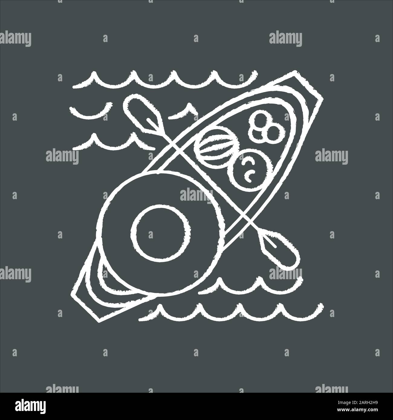 Vietnam floating market Stock Vector Images - Alamy