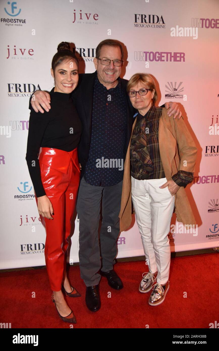 Los Angeles.CA.USA. Elena Ghenoiu, Scott Adler at the Untogether ...