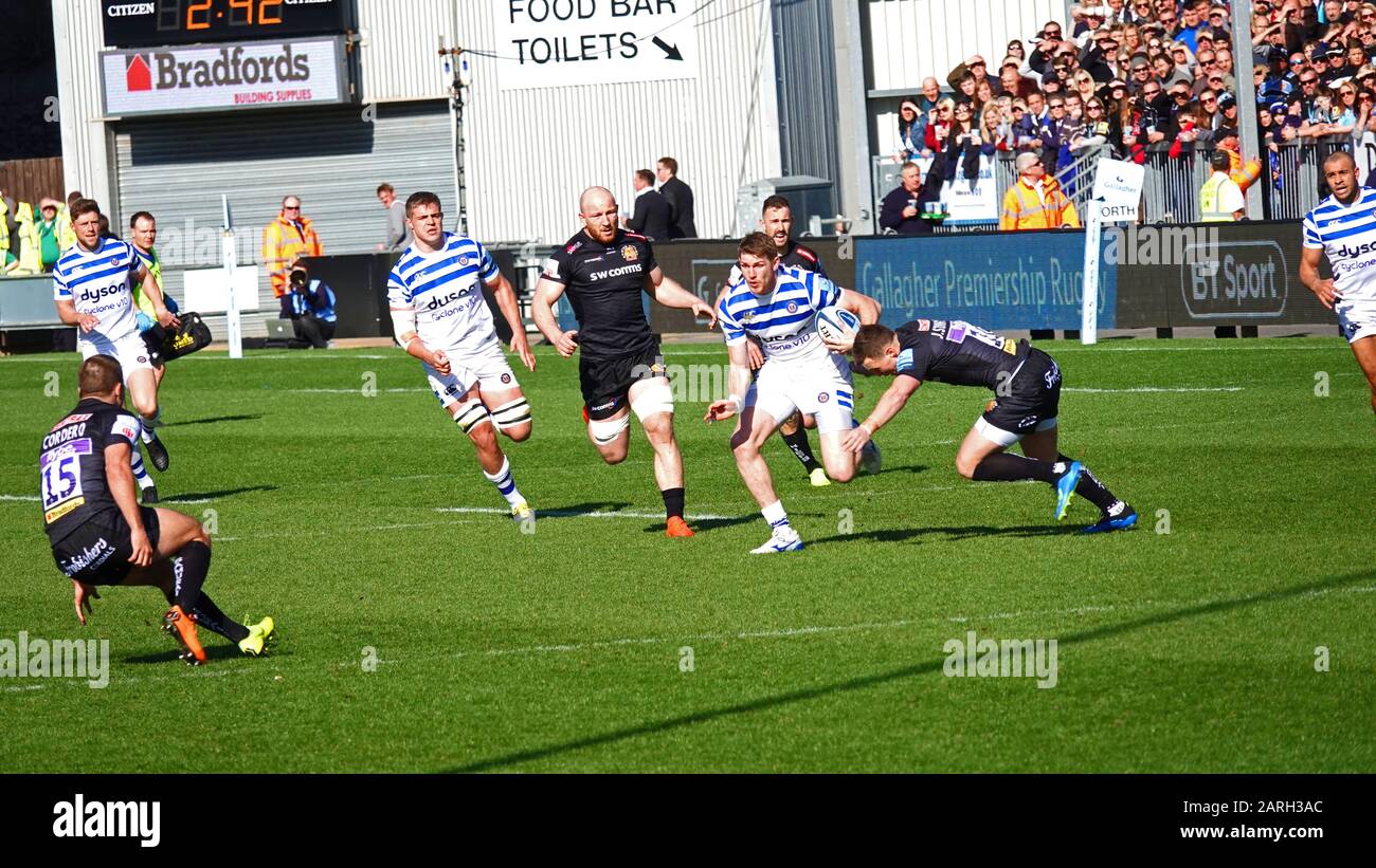 Exeter chiefs rugby ground hi-res stock photography and images - Alamy